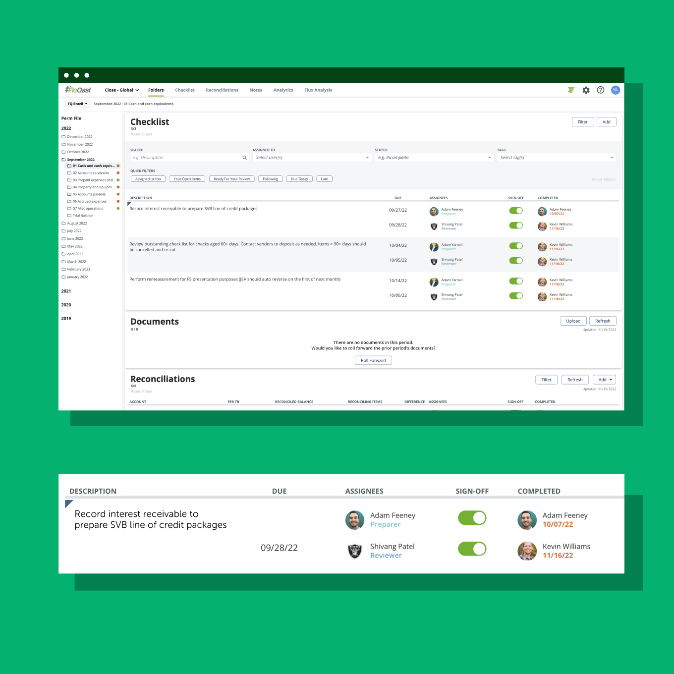 Excel Reconciliation Templates