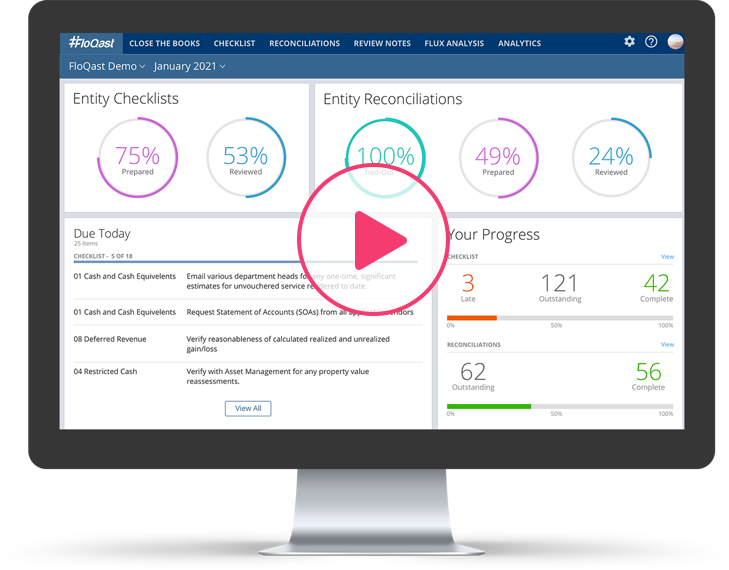 Schedule a Personalized FloQast Demo | FloQast